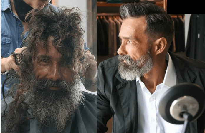 ¡Era vagabundo! Su familia lo encontró gracias al cambio de look que le ...