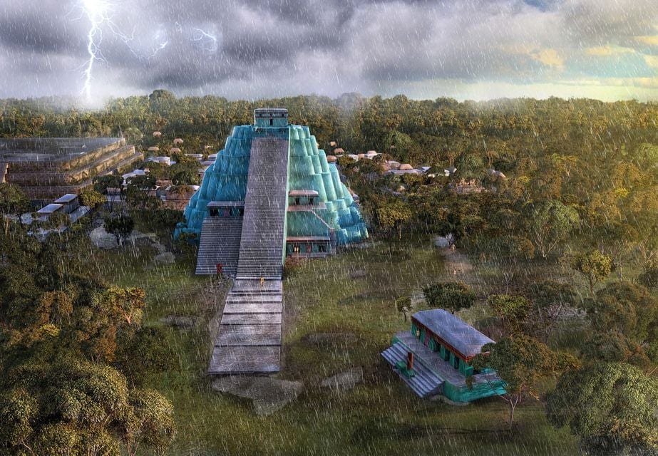 FOTOS: Revive el colorido sitio de Cobá en sus años gloriosos