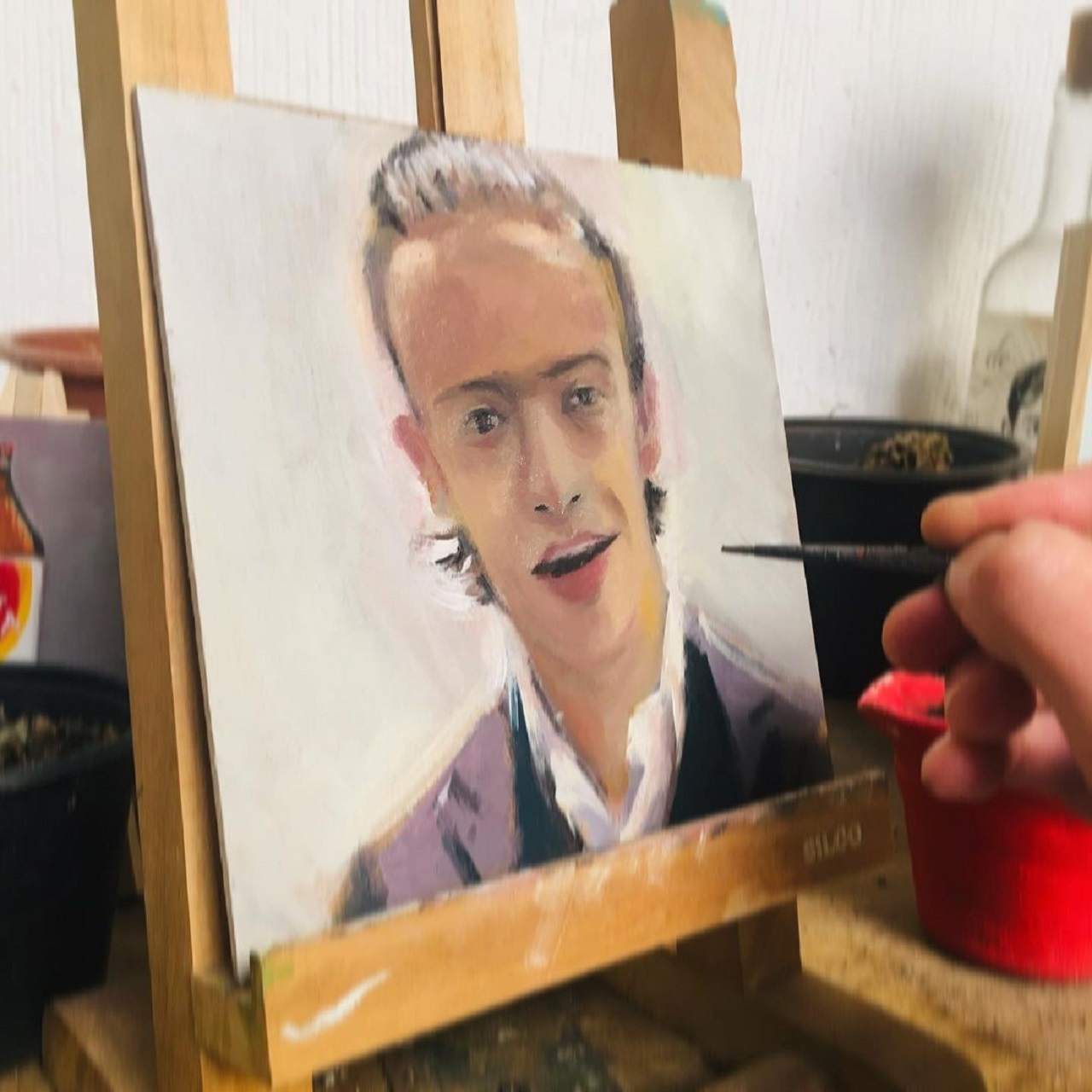 Artista mexicano inmortaliza a Alfredo Sámano en obra de arte - Quinta ...