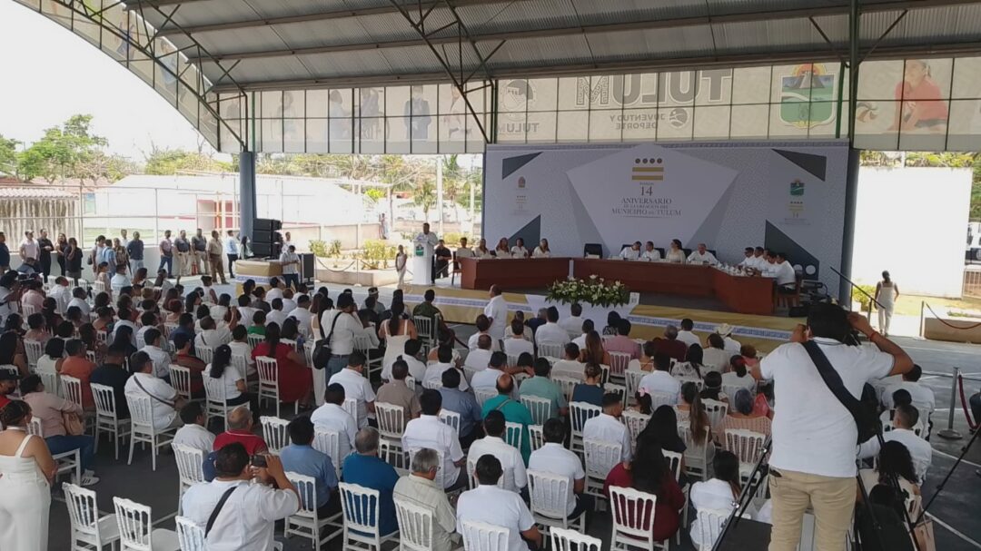 Celebra Tulum su 14 aniversario como municipio - Quinta Fuerza