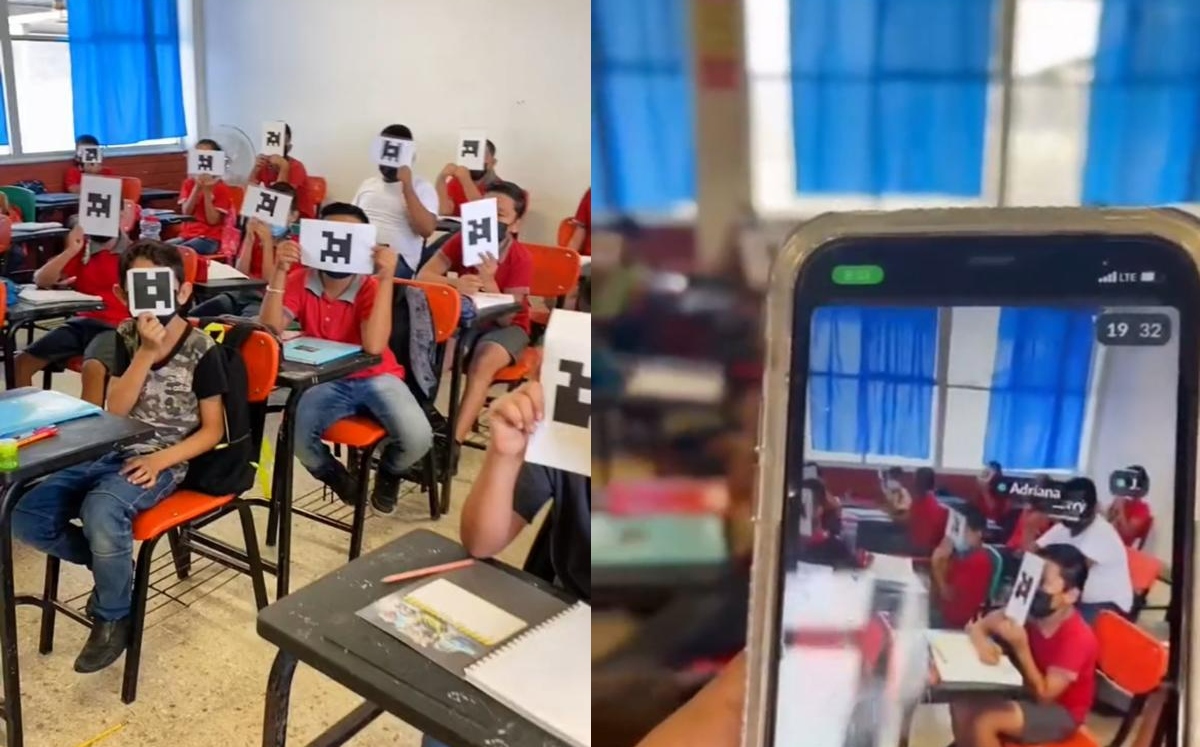 VIDEO: Maestra se hace viral por tomar asistencia con códigos QR ...