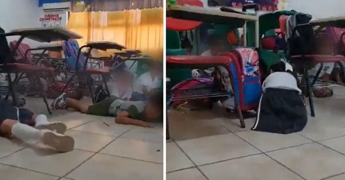Video: Maestra de Sonora resguarda a alumnos de primaria en medio de ataque armado - Quinta Fuerza