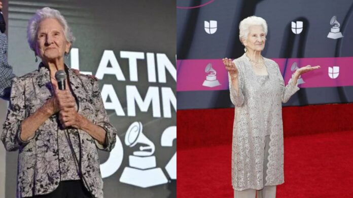 Latín Grammy: Angela Álvarez cumple su sueño a los 95 años y gana como ...