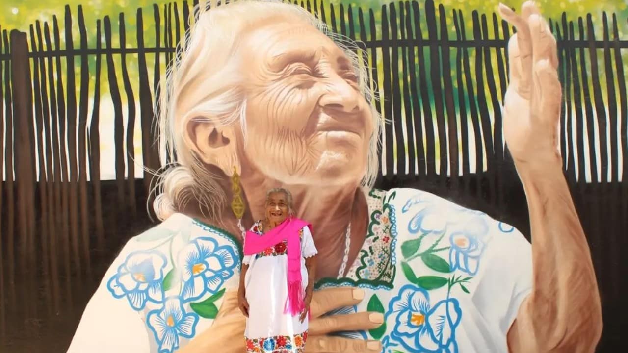 La última partera maya, Bacila Tzec, es inmortalizada en mural en ...