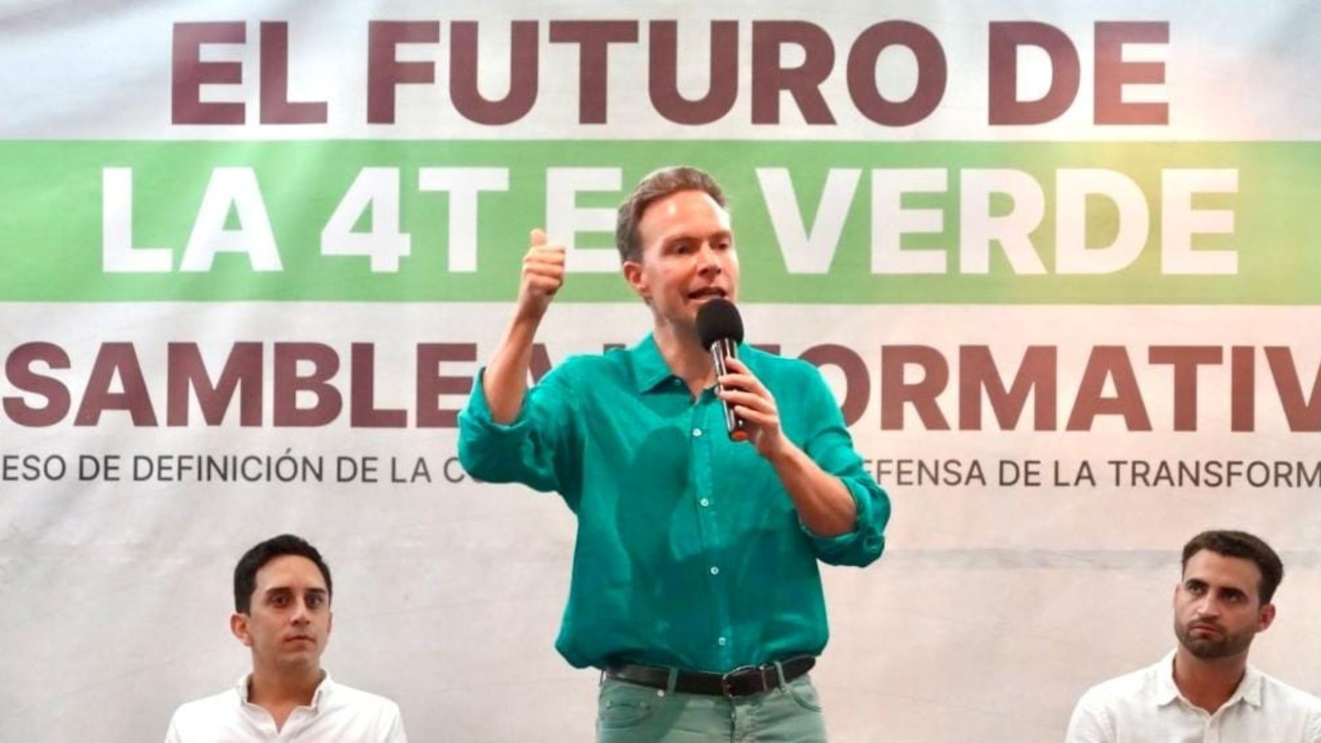 Manuel Velasco, del Partido Verde, tendrá este viernes un evento masivo ...