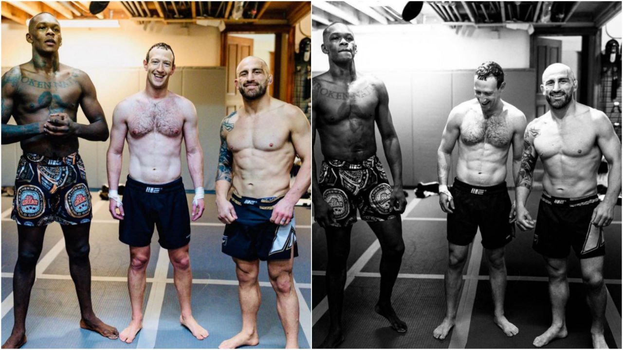 ¡Esto va en serio! Mark Zuckerberg entrena con estrellas de la UFC ...