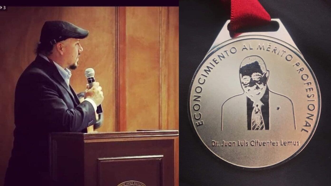 Roberto Rojo, activista contra el Tren Maya, recibió la medalla "Luis ...