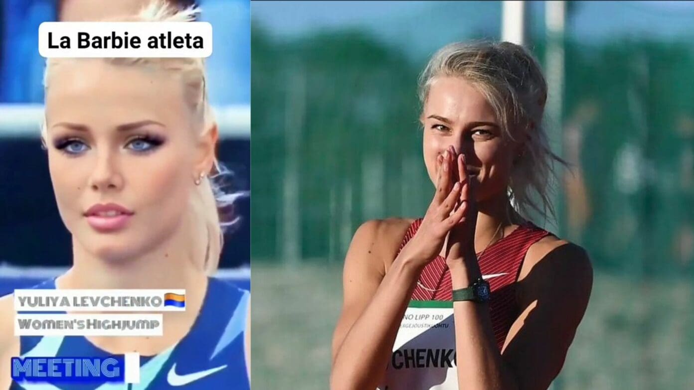 Surge la "Barbie Atleta" en París 2024; Yuliya Levchenko sorprende al mundo por su gran parecido ...