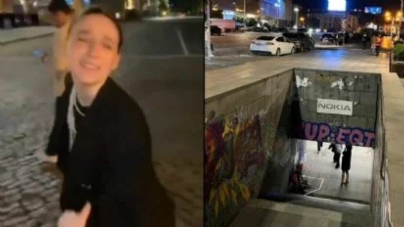 Video: Tiktoker pierde la vida al caerse de las escaleras del metro mientras se grababa cantando ...