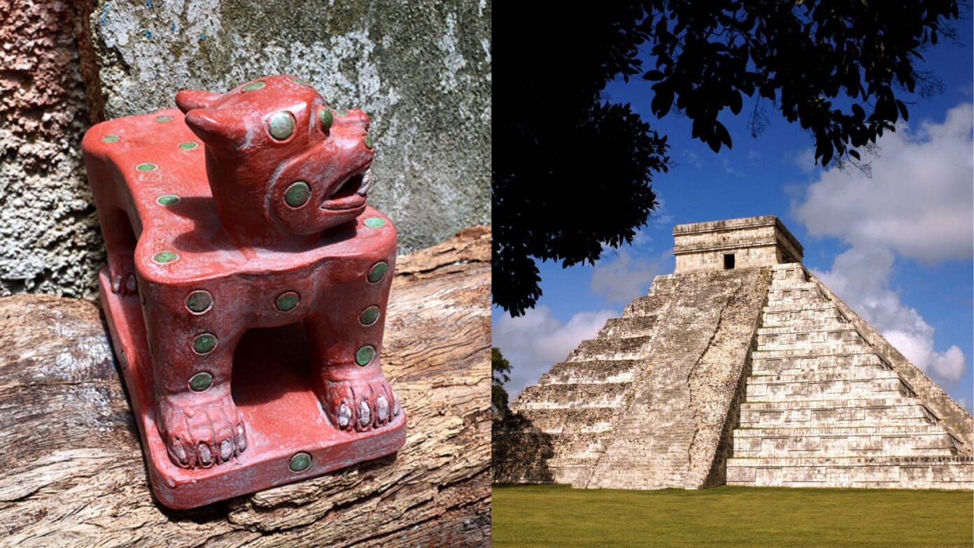 VIDEO: Muestran interior del Templo de Kukulkán, cuando el Trono Rojo ...