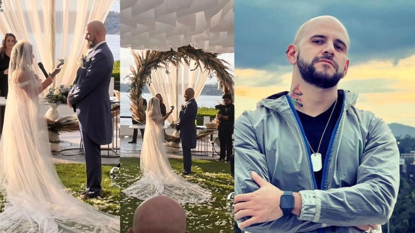 ¡Eso no es de alfas! Se filtran fotos de la boda del influencer "Temach ...