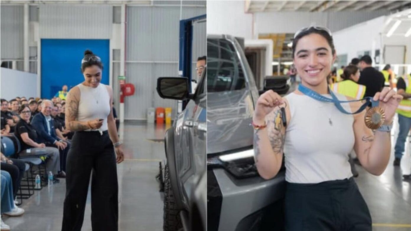 Chevrolet México le regala una camioneta a la atleta Ana Paula Vázquez ...